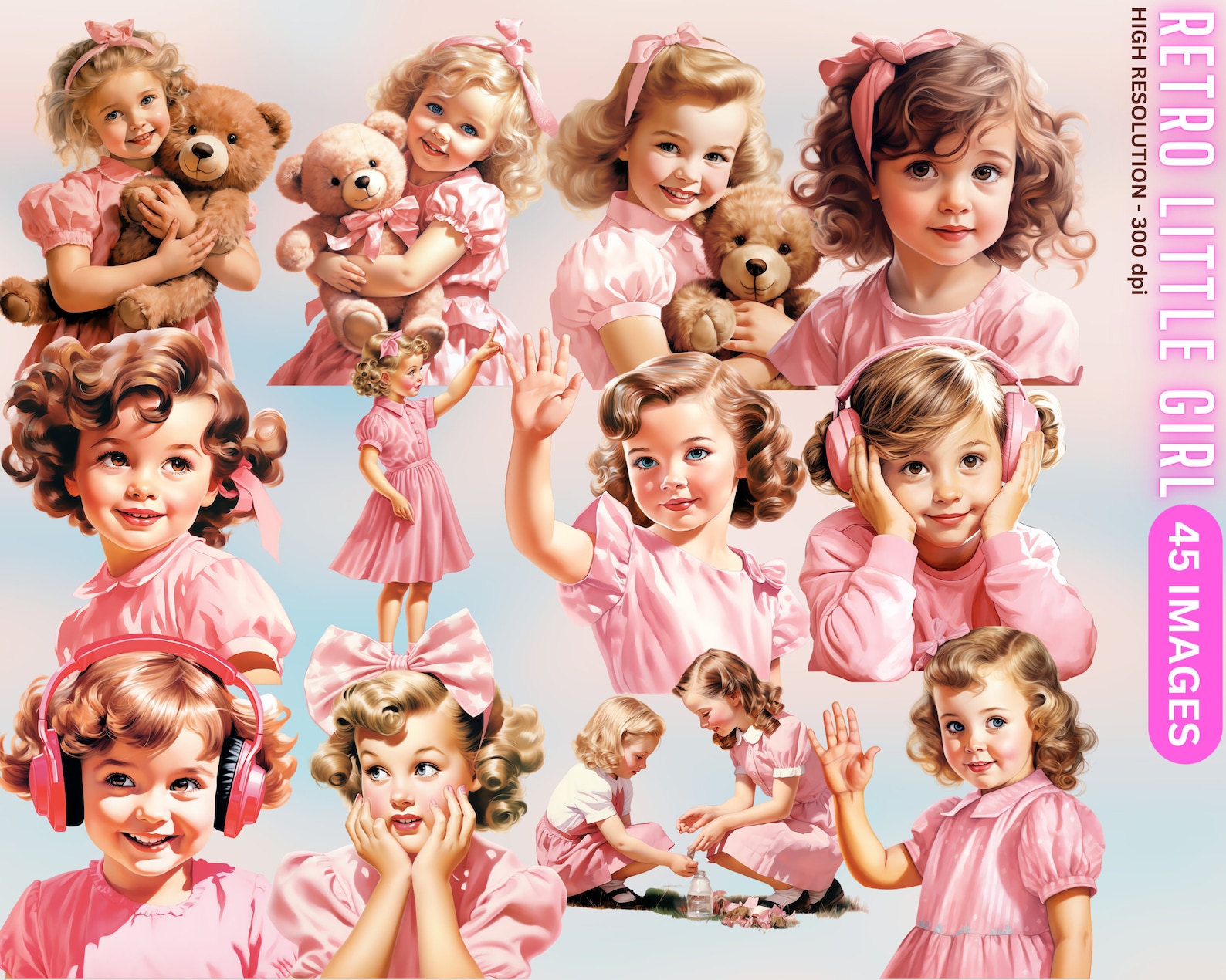 Retro Little Girl Clipart Vintage Little Girl Clip Art - Etsy Retro Little Girl Clipart Vintage Little Girl Clip Art - Etsy