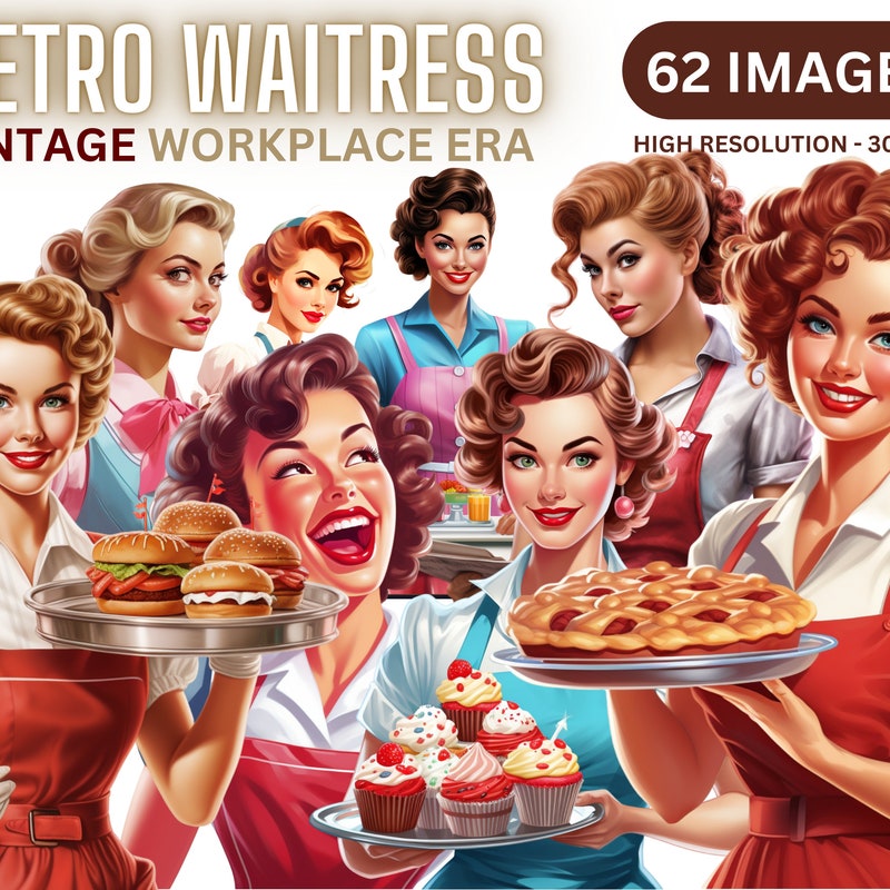 Waitress - Etsy