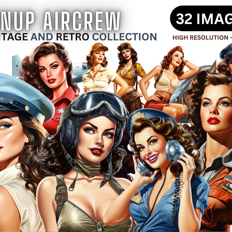 Older Women Pin Ups - Etsy UK