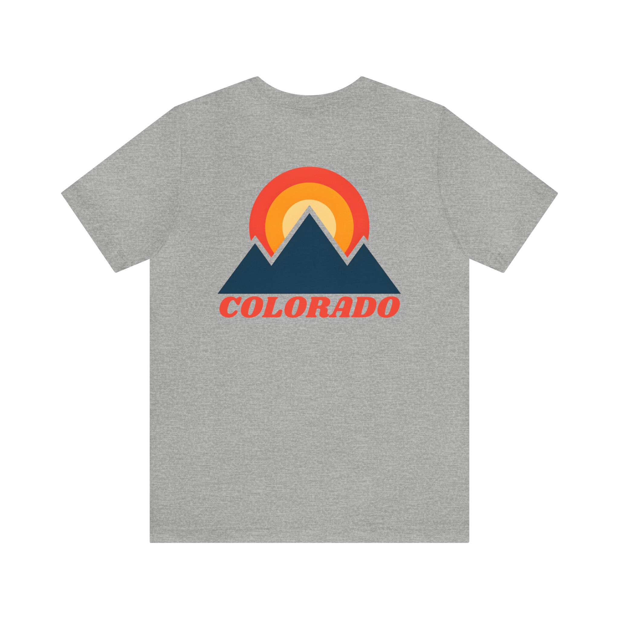 Colorado Tshirt Colorado T-shirt Colorado Front and Back Logo - Etsy
