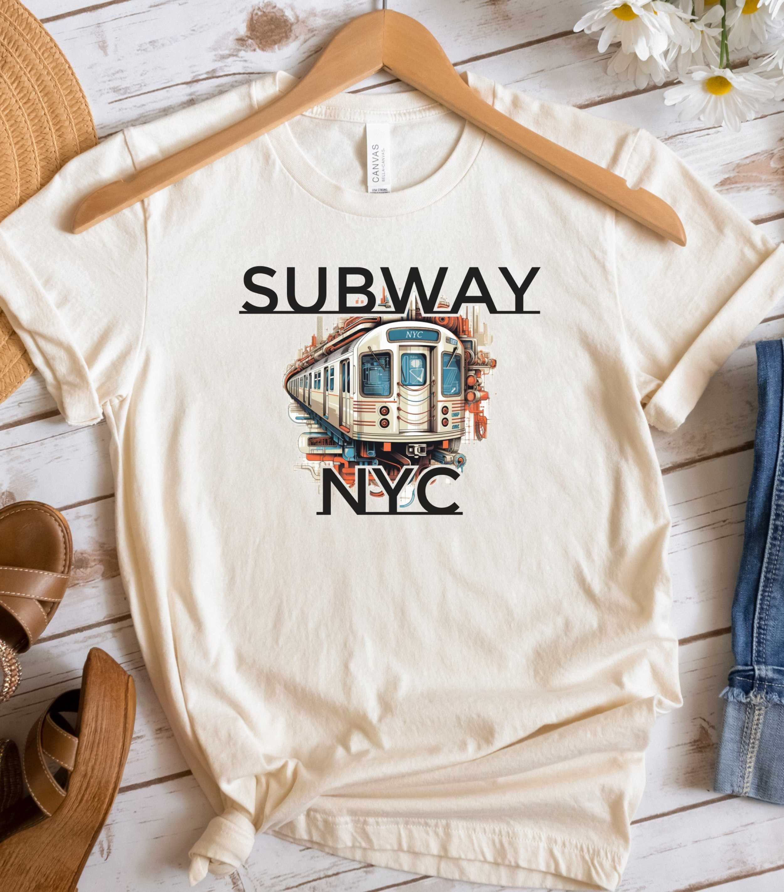 NYC Subway Tshirt Architecture Tshirt New York City T-shirt NYC Shirt ...