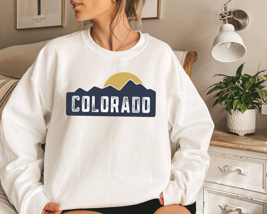Colorado Sweater Colorado Mountain Sweatshirt Colorado Gift Sweater ...