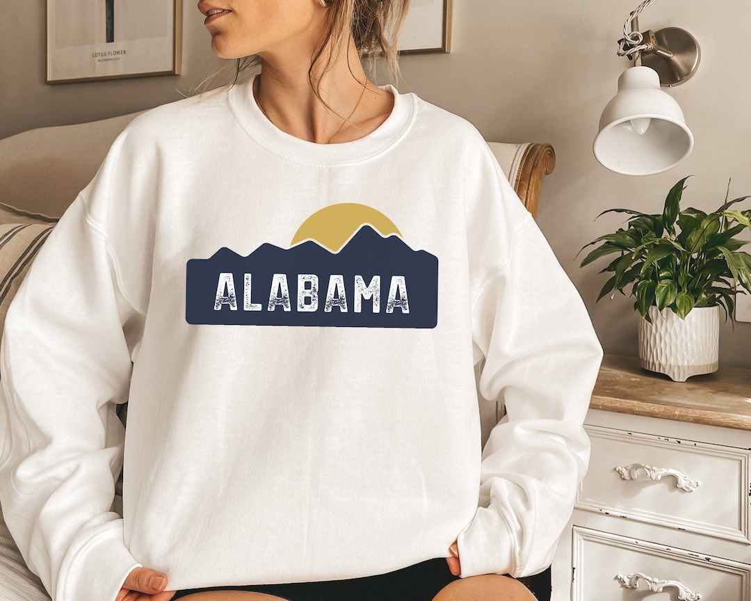 Alabama Sweater Alabama Mountain Sweatshirt Alabama Gift Sweater ...