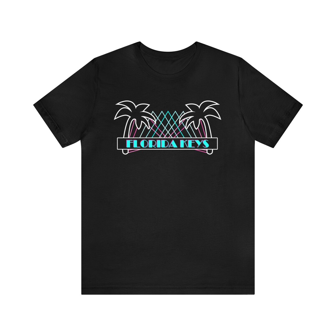 Florida Keys Shirt Florida Keys Miami Vice Style Tshirt Florida Keys ...