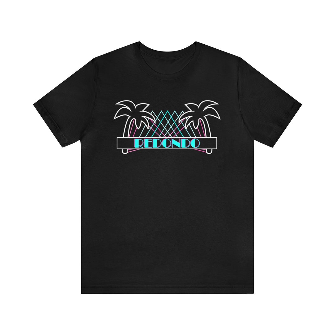 Redondo Shirt Redondo Miami Vice Style Tshirt Redondo Black T-shirt ...