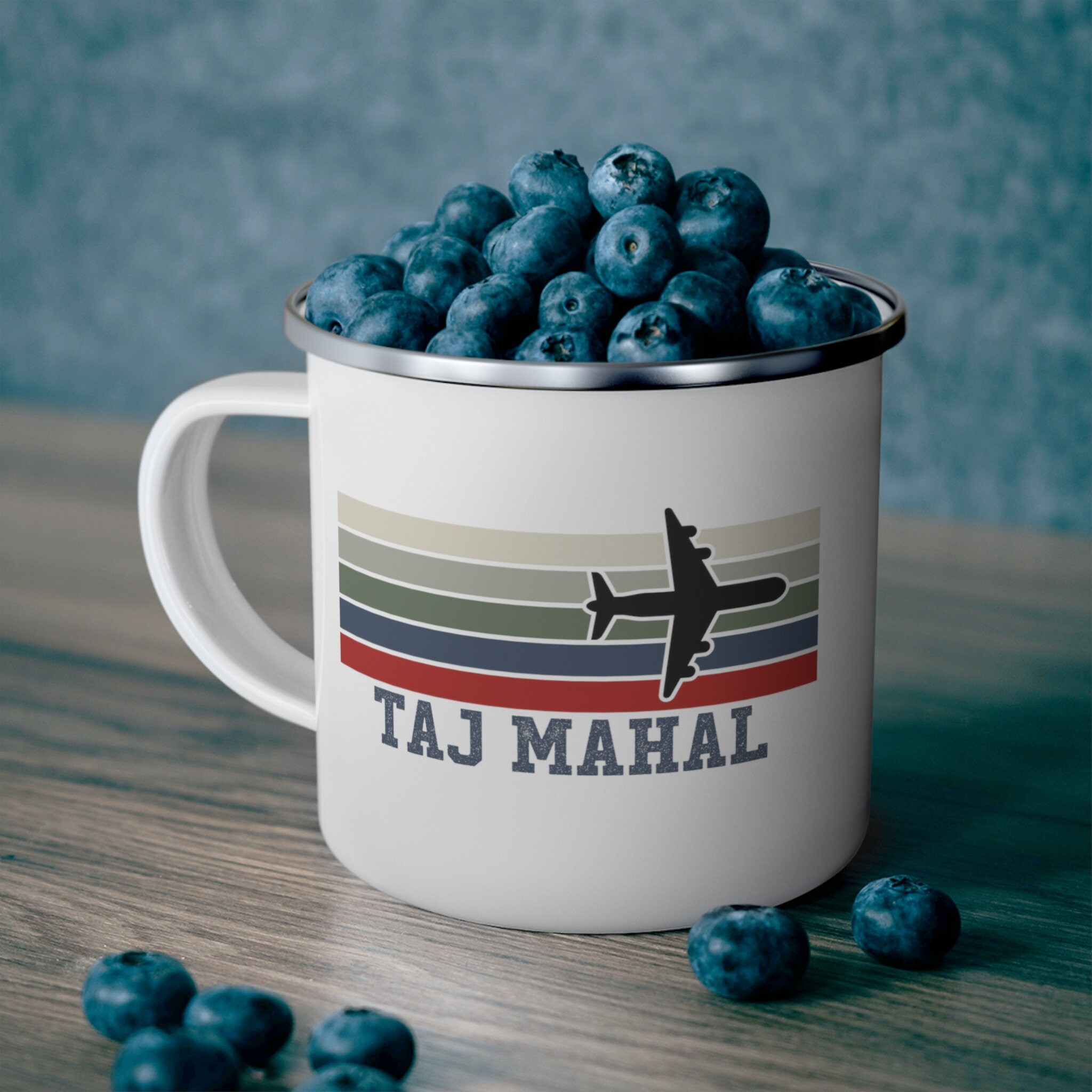 Taj Mahal Travel Mug Taj Mahal Coffee Cup Taj Mahal Traveler Agra ...