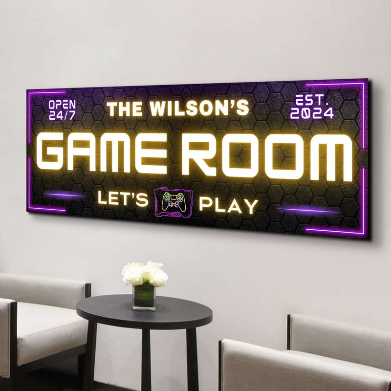 Game Room Signs - Etsy