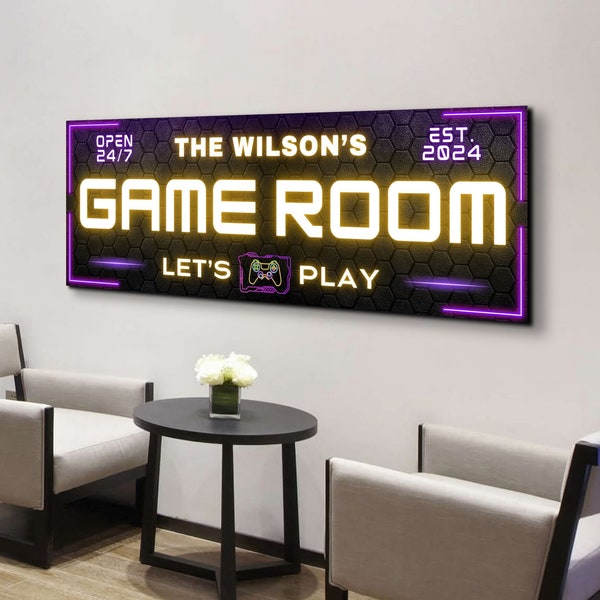 Neon Sign Gamer - Etsy