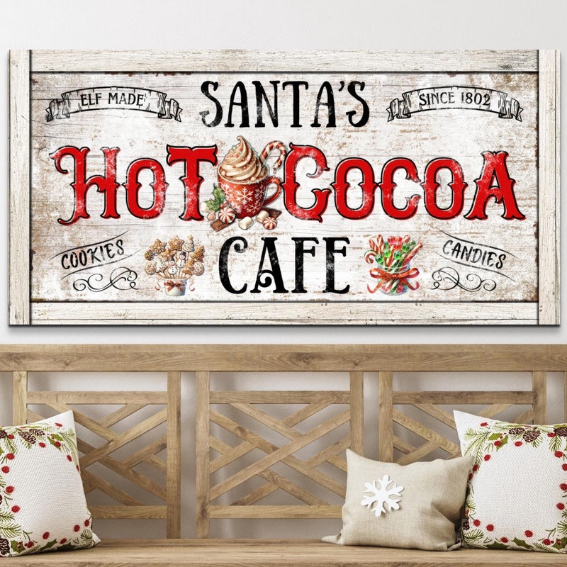 Hot Cocoa Sign - Etsy