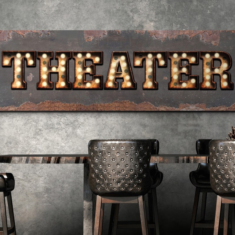 Theater Sign - Etsy