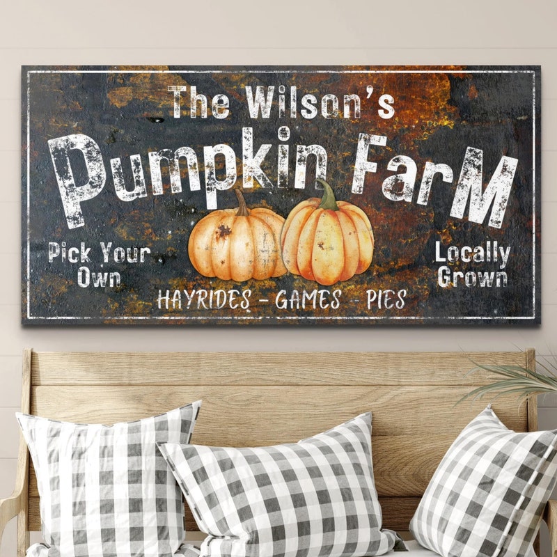 Fall Canvas Wall Art - Etsy