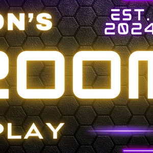 Game Room Sign, Custom Arcade Wall Art, Personalized Gifts for Him ...