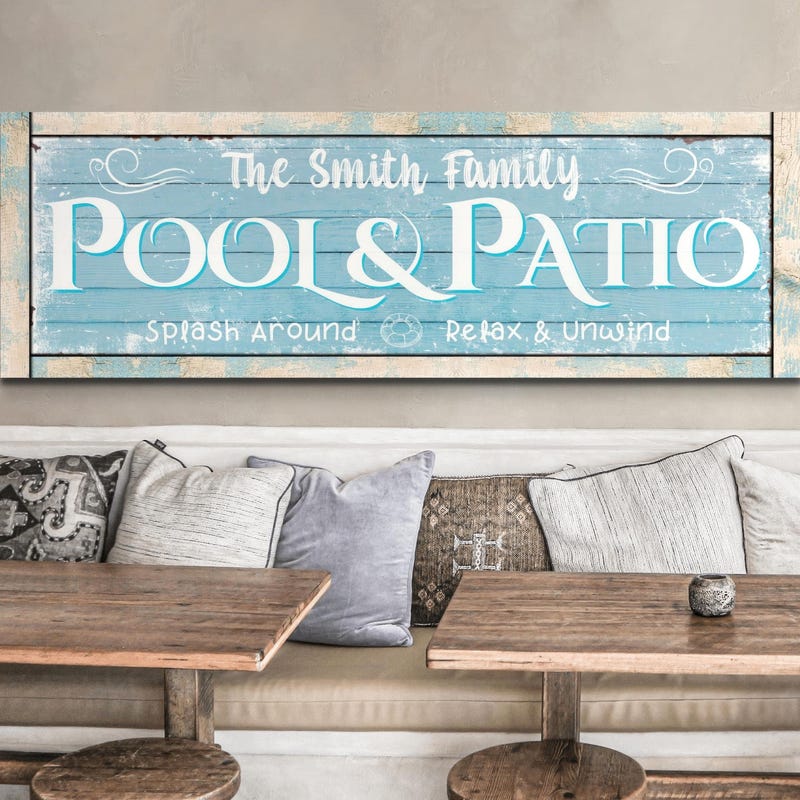 Pool Deck Signs - Etsy