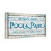 Personalized Pool and Patio Sign, Poolside Farmhouse Wall Art, Pool ...