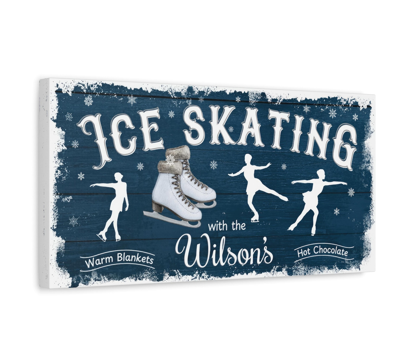 Personalized Ice Skating Gifts, Custom Ice Skating Sign, Girls Room ...