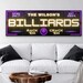 Personalized Billiards Sign, Custom Game Room Decor, Rack Em Up ...