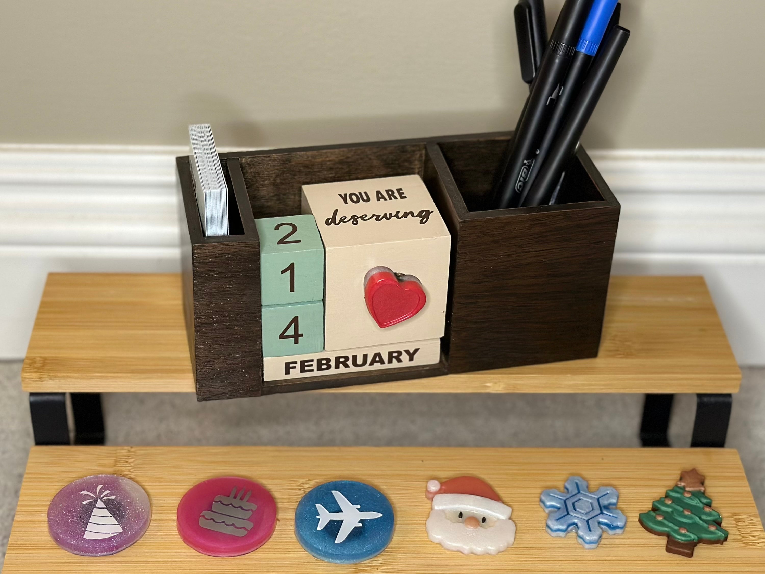 Calendar Magnets Magnets for Block Calendars Holiday Magnets Resin ...