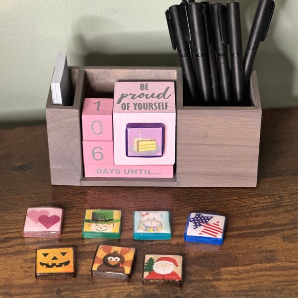 Block Calendar - Etsy