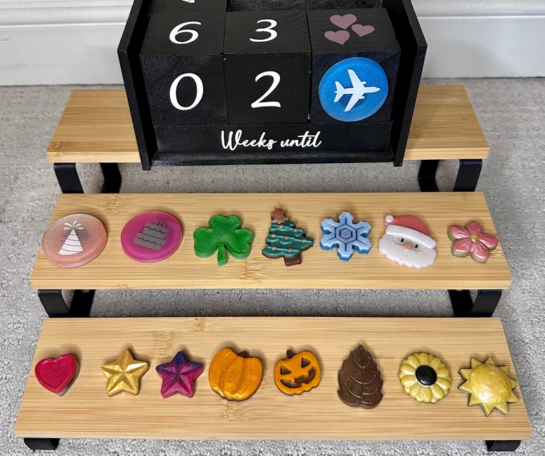 Calendar Magnets Magnets for Block Calendars Holiday Magnets Resin ...