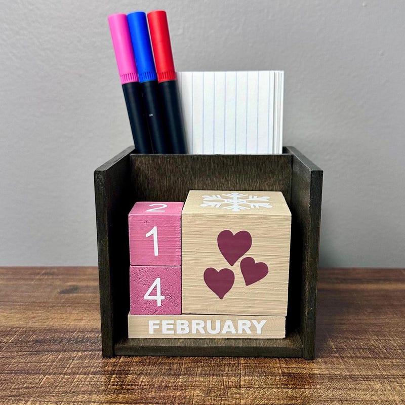 Block Calendar - Etsy