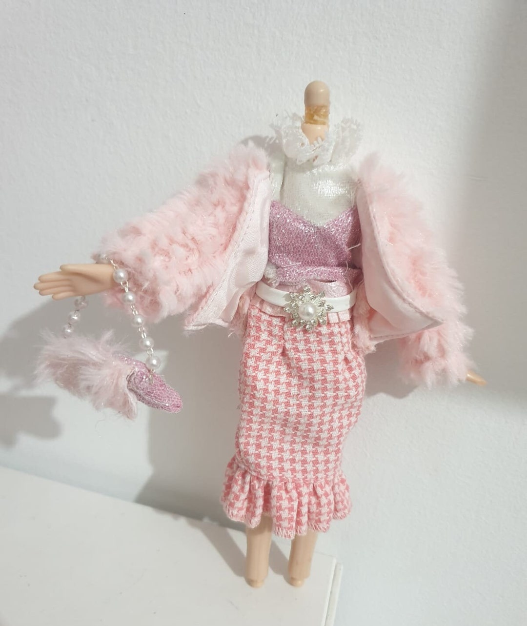 Bratz Clothes Skirt Blouse Coat and Bag Set Outfit for Bratz Dolls ...