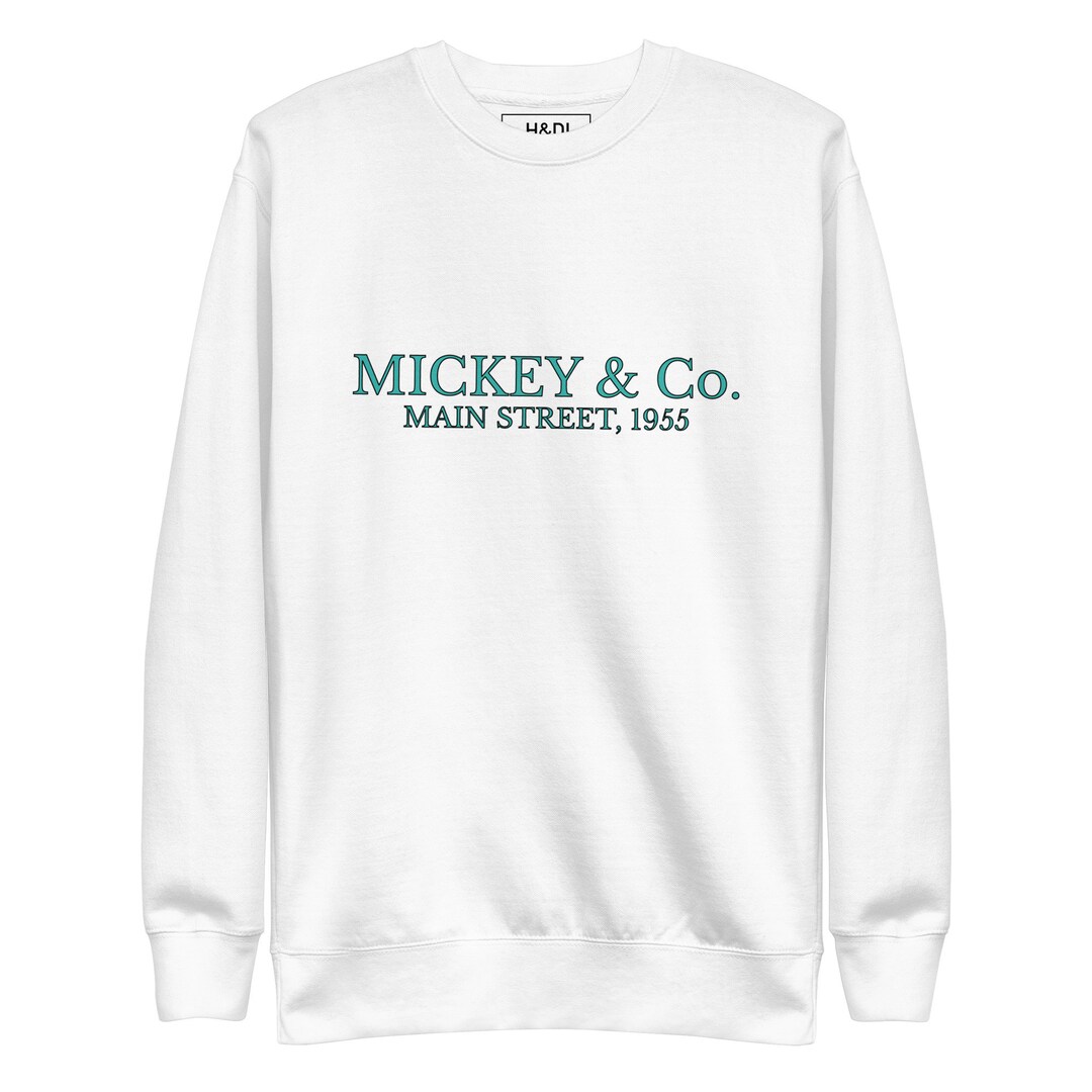 Mickey & Co. Main St. 1955 Sweatshirt - Etsy