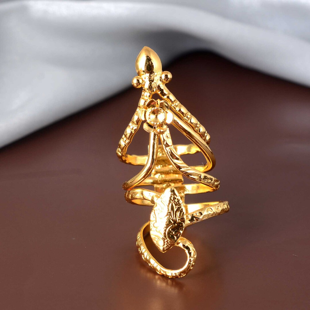 Arthritis EDS Finger Splint Jewelry- Finger Arthritis Ring- Brass Ring ...