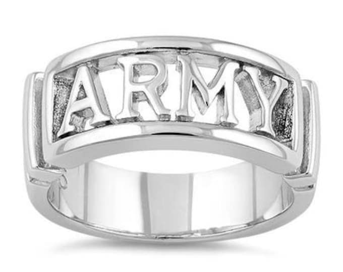 N0600 Vintage 1/35 14K R.g.p/gold Plated Men's Eagle Ring / US Army ...