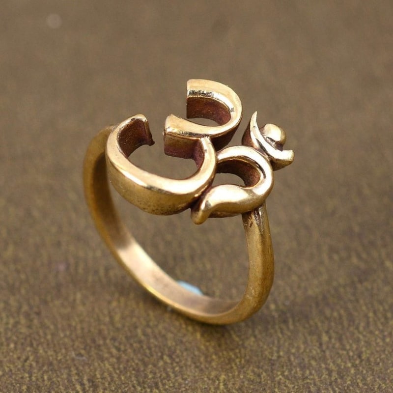 Om Ring - Etsy