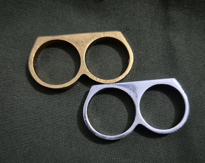 Double Knuckle Ring, Knuckle Rings, Open Mid Rings, Above Knuckle Ring ...