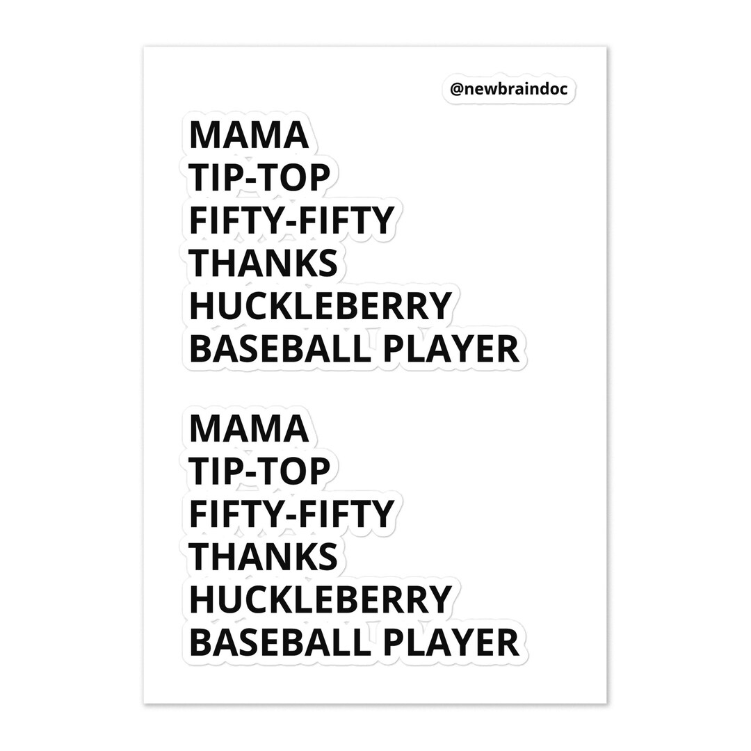 Stroke Neurology NIHSS Speech Sticker Sheet - Etsy