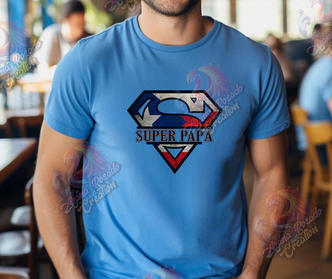 Puerto Rico Superdad Png, Dad Sublimation Design, Dad Png, Fatherday ...