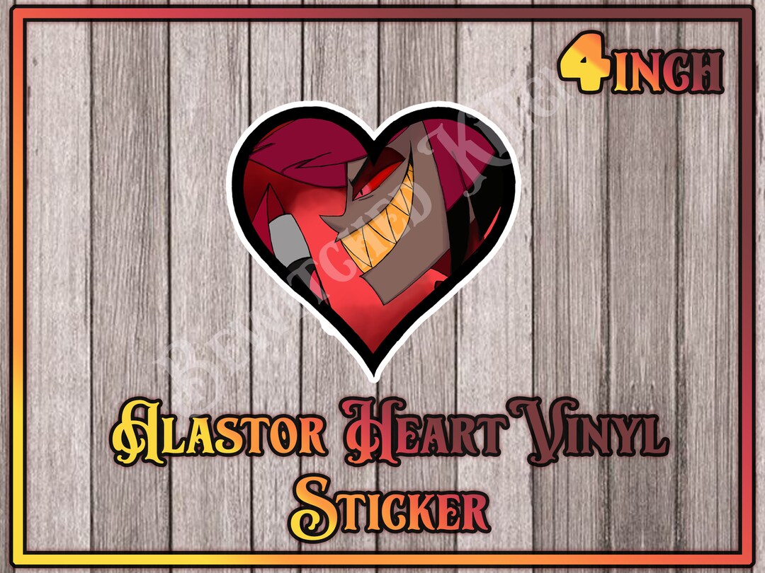 Alastor "call Me Daddy" Vinyl Sticker - Hazbin Hotel Fan Art - Etsy