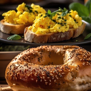 10 High Quality Breakfast Food Photos (16:9) - Etsy