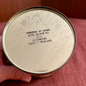 Vintage Daher Tin Container - Etsy