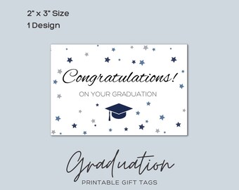 Happy Graduation Gift Tag, Graduation Tags, Congratulations Grad Tag ...