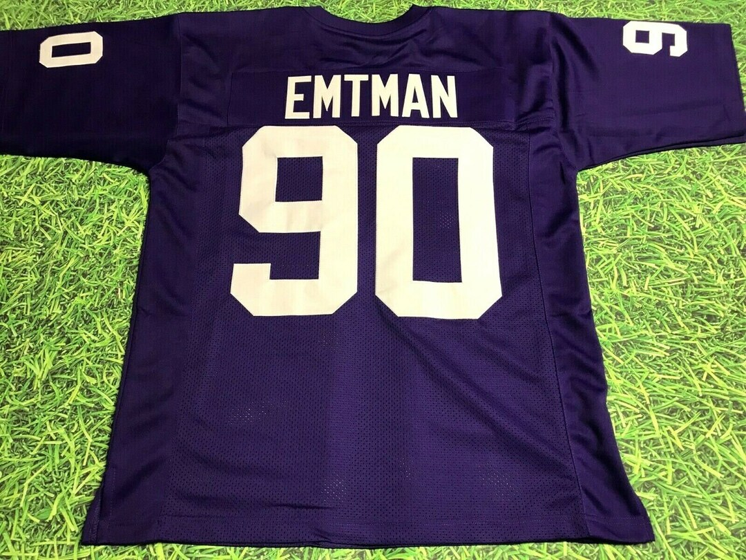 Emtman Washington Purple Custom Jersey Stitched Football New No Brand ...