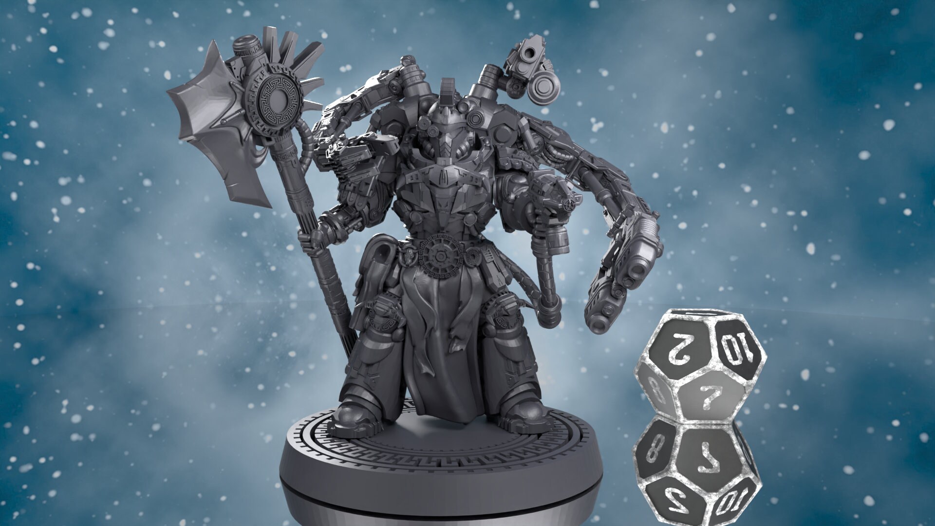 Minoan Archimedae by Atlan Forge Tabletop 3D Print TTRPG 8K Miniature ...