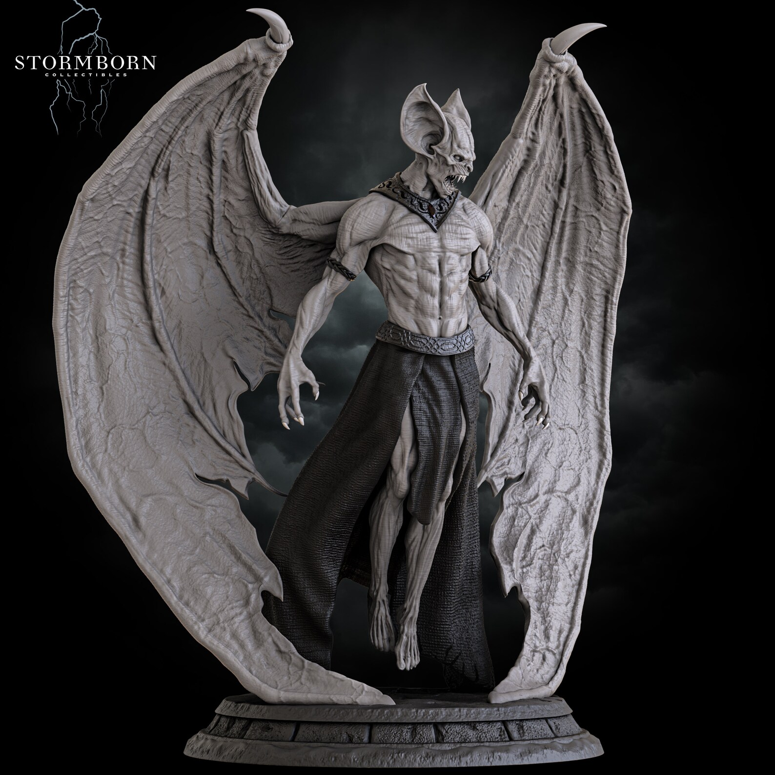 8K Miniature Vampire Lord by Stormborn Tabletop 3D Print TTRPG - Etsy