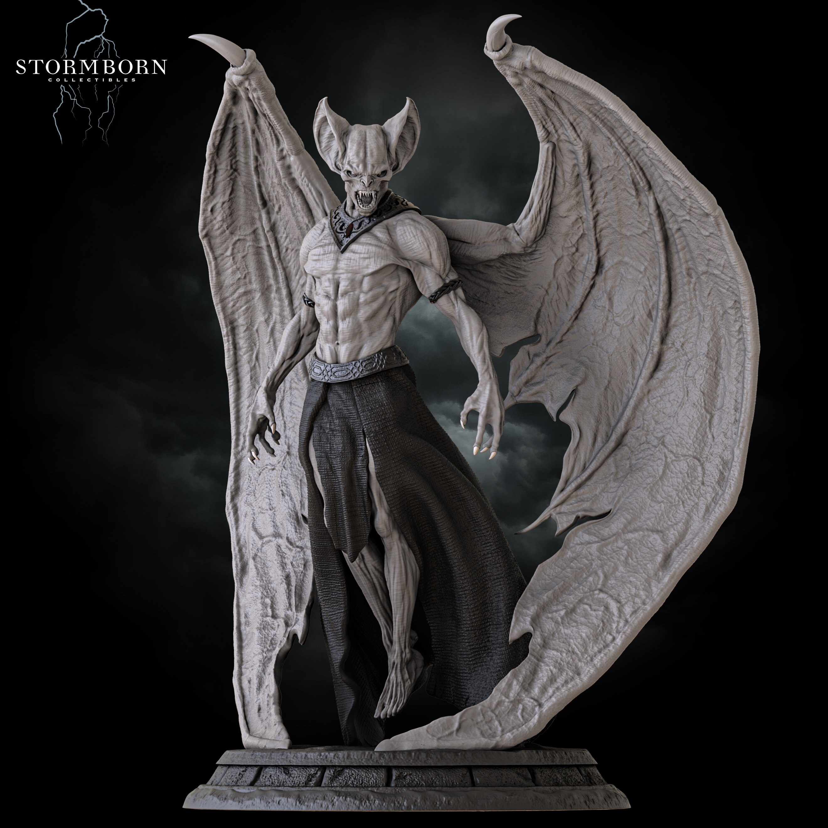 8K Miniature Vampire Lord by Stormborn Tabletop 3D Print TTRPG - Etsy