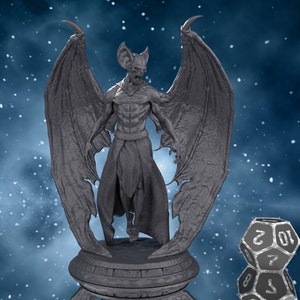 8K Miniature Vampire Lord by Stormborn Tabletop 3D Print TTRPG - Etsy