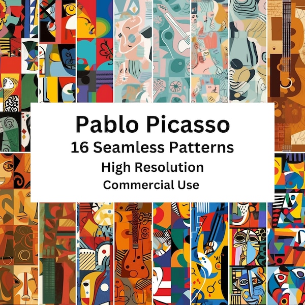 Picasso Fabric - Etsy