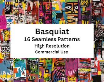 16 Pablo Picasso Inspired Seamless Patterns, Digital Papers, Seamless ...