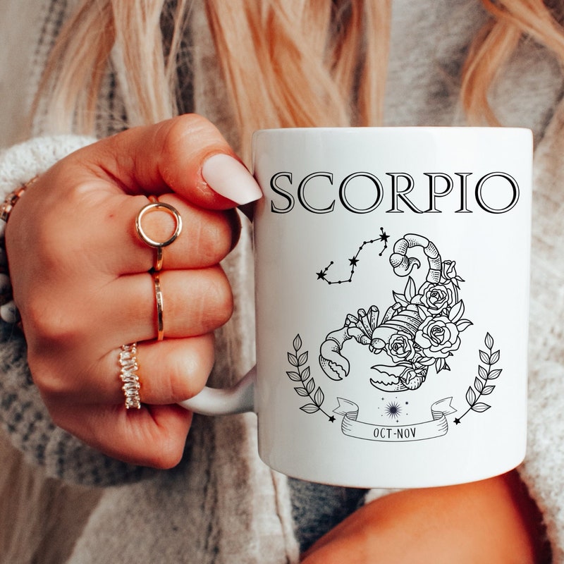 Scorpio Mug - Etsy