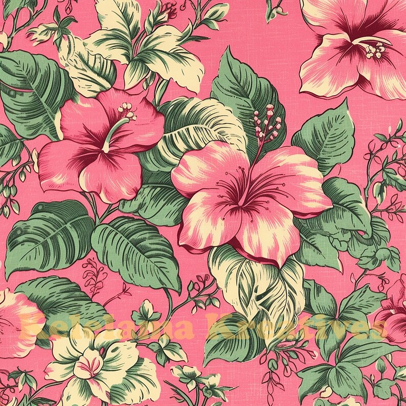 Stunning High Resolution 4000 X 4000, 300 PPI Hawaiian 10-pack, Digital ...