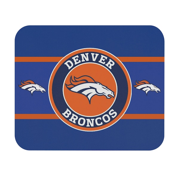 Football Mouse Pad Broncos - Etsy