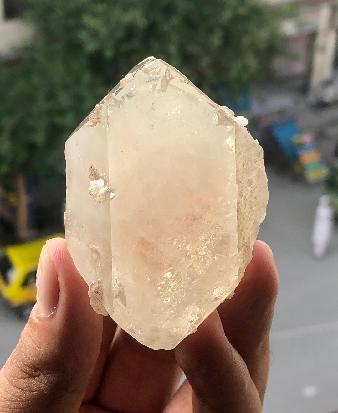 198 Gram Natural Topaz Crystal Combine With Mica From Skardu Pakistan ...