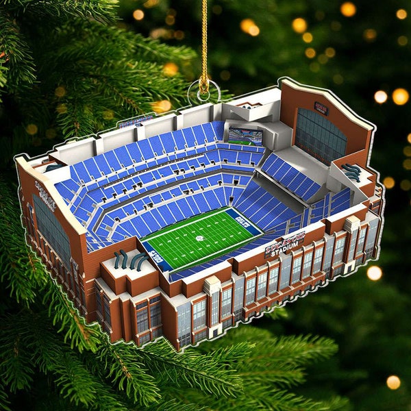 Football Christmas Ornament - Etsy