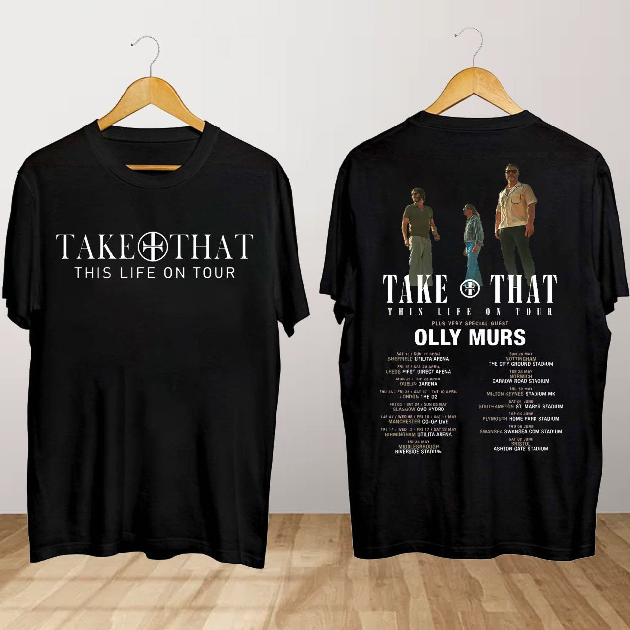 Take That This Life on Tour 2024 T Shirt, Take That Concert Shirt sold ...