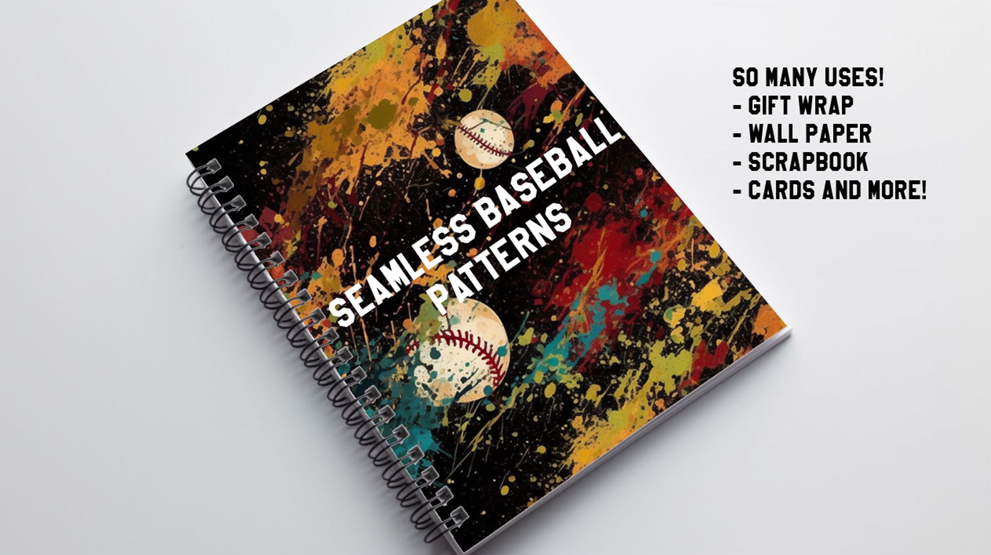 Seamless Baseball Themed Backgrounds for Commercial Use High Resolution ...